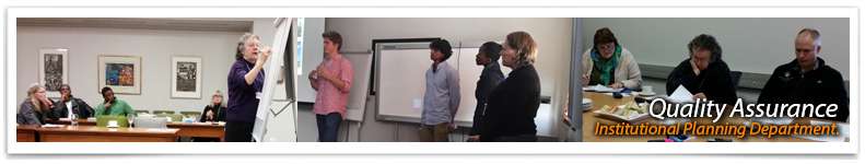 Departmental Reviews | Institutional Planning