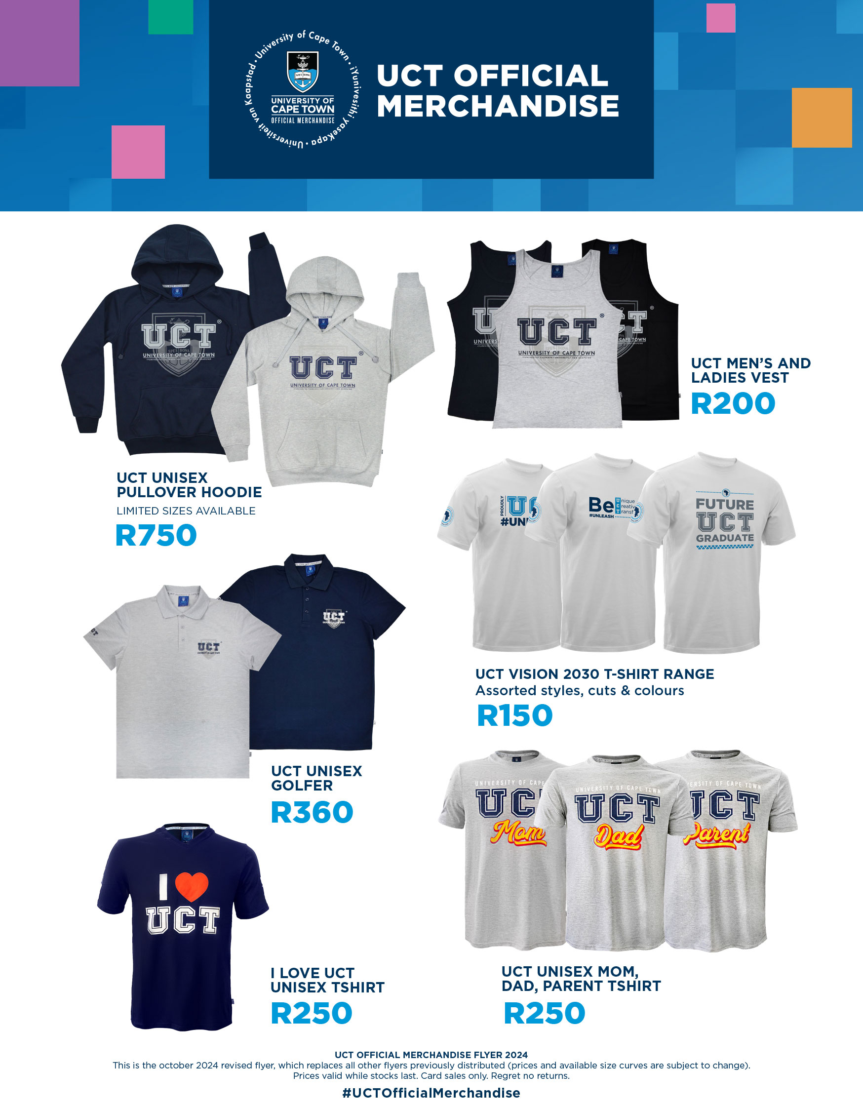 UCT Official Merchandise | Staff