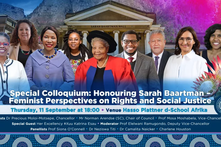 Special Colloquium – Honouring Sarah Baartman | University of Cape Town